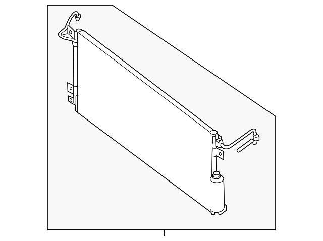 2012-2021 Nissan Condenser 92100-1PA0A | OEM Parts Online
