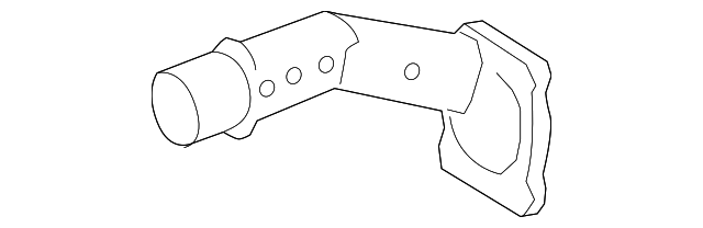 2011-2016 Toyota Highlander Engine Coolant Inlet Flange 16321-31020 ...