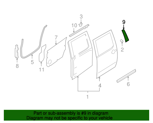 82815-8S500 - Tape 2004-2015 Nissan TITAN | Nissan Parts & Accessories ...