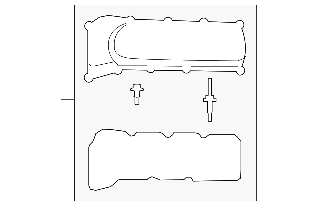 2002-2012 Mopar Valve Cover - Driver's Side (LH) 53021937AD ...