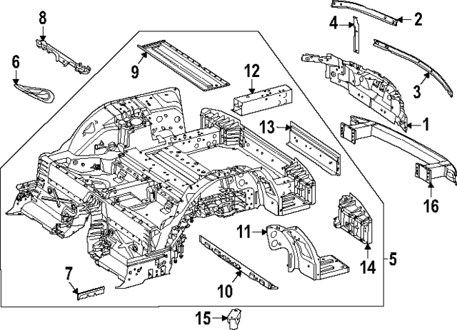 Genuine OEM Front Reinforced | 192-610-61-00 | Fits Select 2024 ...