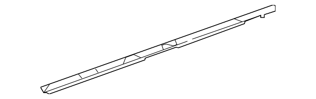 2016-2022 Toyota Belt Molding 75720-47040 | Toyota Parts