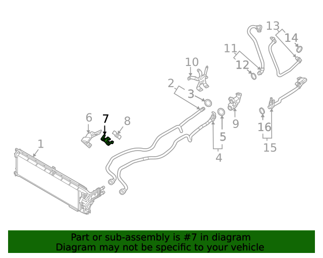 Genuine BMW 17-22-8-699-975 | Oil Feed Tube Clamp | FREE Shipping on ...