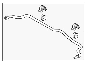 2016-2020 Kia Optima Stabilizer Bar 54810-C1000 | TascaParts.com