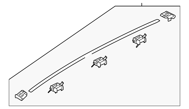 2019-2023 Hyundai Santa Fe Roof Molding 87240-S1000 | OEM Parts Online