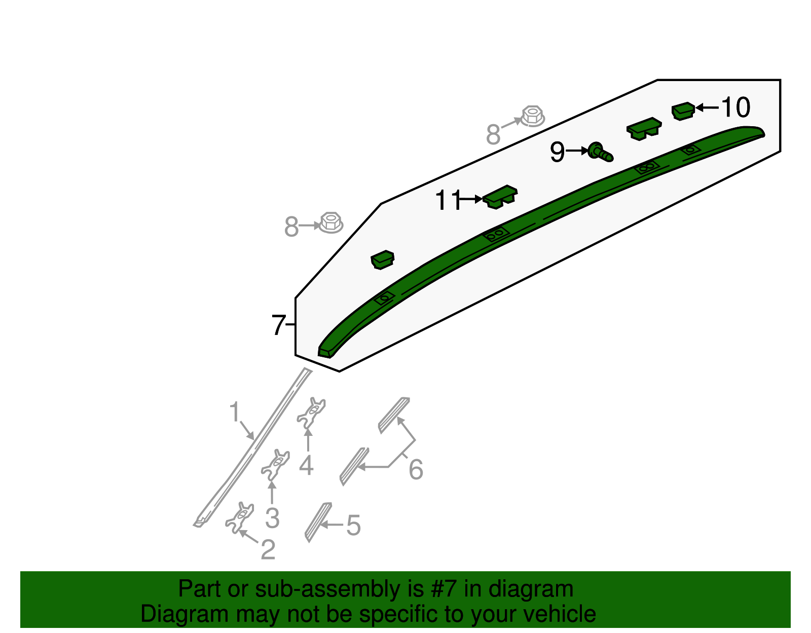 2017-2022 Honda CR-V | Roof Rack | 75250-TLA-305 | Honda OEM Discount Parts