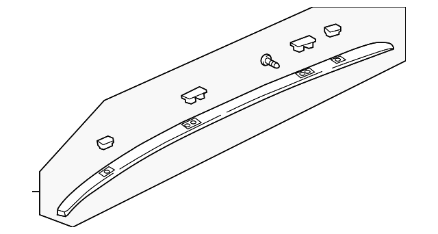 OEM 2017-2022 Honda CR-V Roof Rack 75250-TLA-305 | Honda Automotive Parts