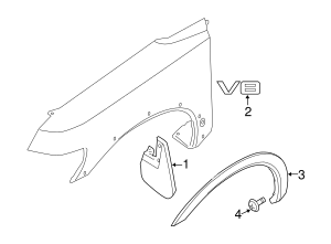 63810-ZQ00B - Flare 2008-2015 Nissan Armada | Nissan Parts ...