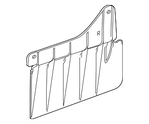 2021-2024 GM Side Shield 85611496 GM | GMPartsDirect.com