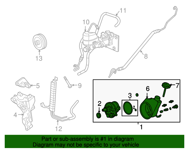 2007-2010 GM Pump (Replaces Part Number 20756713) 19420690 GM ...