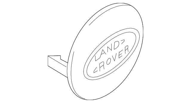 LR069900 - Wheel Center Cap - Satin Silver Finish - 2013-2021 Land ...