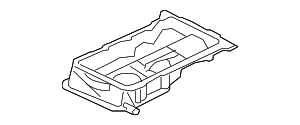 2013-2020 Mitsubishi Outlander Oil Pan 1200A481 | Auto Parts