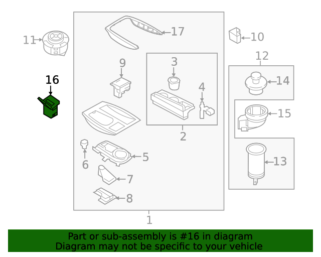 284H3-3ZD2A - USB Port - 2018-2024 Nissan Armada | Nissan OEM Parts Direct