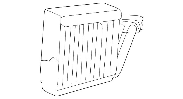 1998-2005 Mopar Evaporatr 5104688ac | TascaParts.com