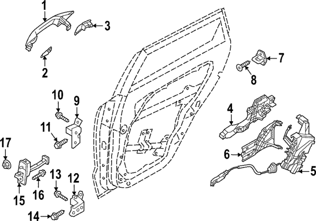 83482-P1000 - Retainer 2023-2024 Kia Sportage | Kia.Parts Store