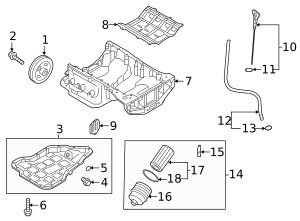 2017-2022 Kia Oil Filter 26320 3CKB0 | TascaParts.com