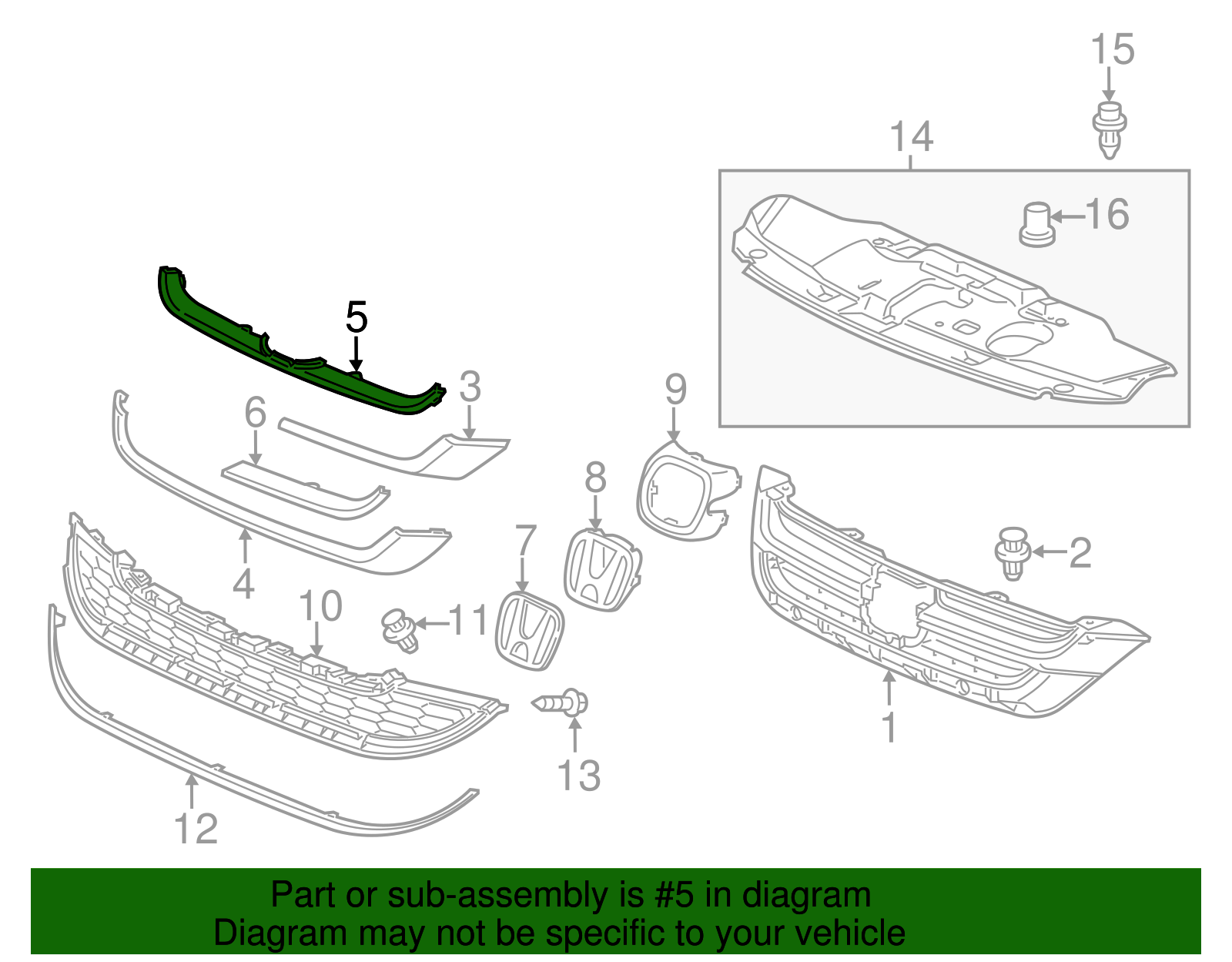 71126-SXS-A01ZB - Upper Filler 2010-2011 Honda CR-V | Honda Parts Online