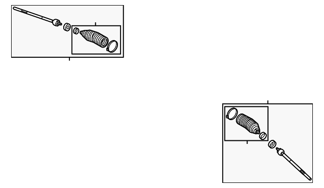 2011-2014 Ford Mustang Inner Tie Rod BR3Z-3280-B | AutoNationParts.com