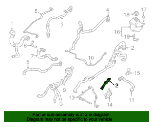 Genuine Hose for 2018-2021 Land Rover Range Rover Velar | Land Rover ...