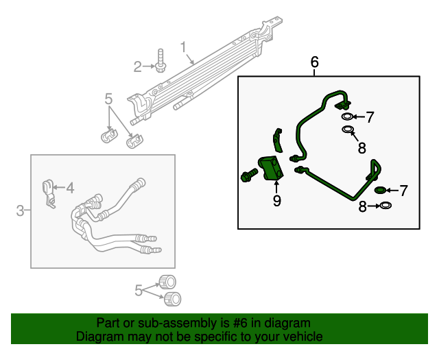 2013-2019 Ford Cooler Pipe DG1Z-7R081-A | Varsity Ford