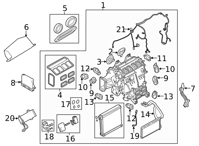 LR072087 - Expansion Valve 2013-2022 Land Rover | Land Leaping Genuine ...