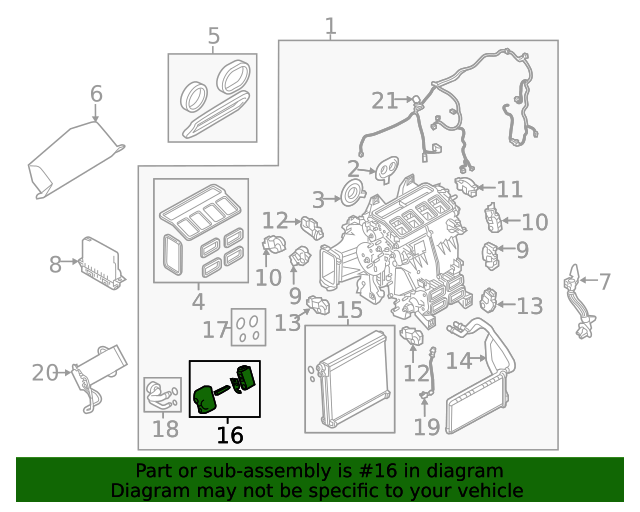 Genuine OEM Expansion Valve Part# LR072087 Fits 2013-2024 Land Rover ...