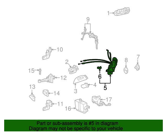 69040-3A071 - Lock Assembly 2001-2005 Lexus | Longo Lexus Parts