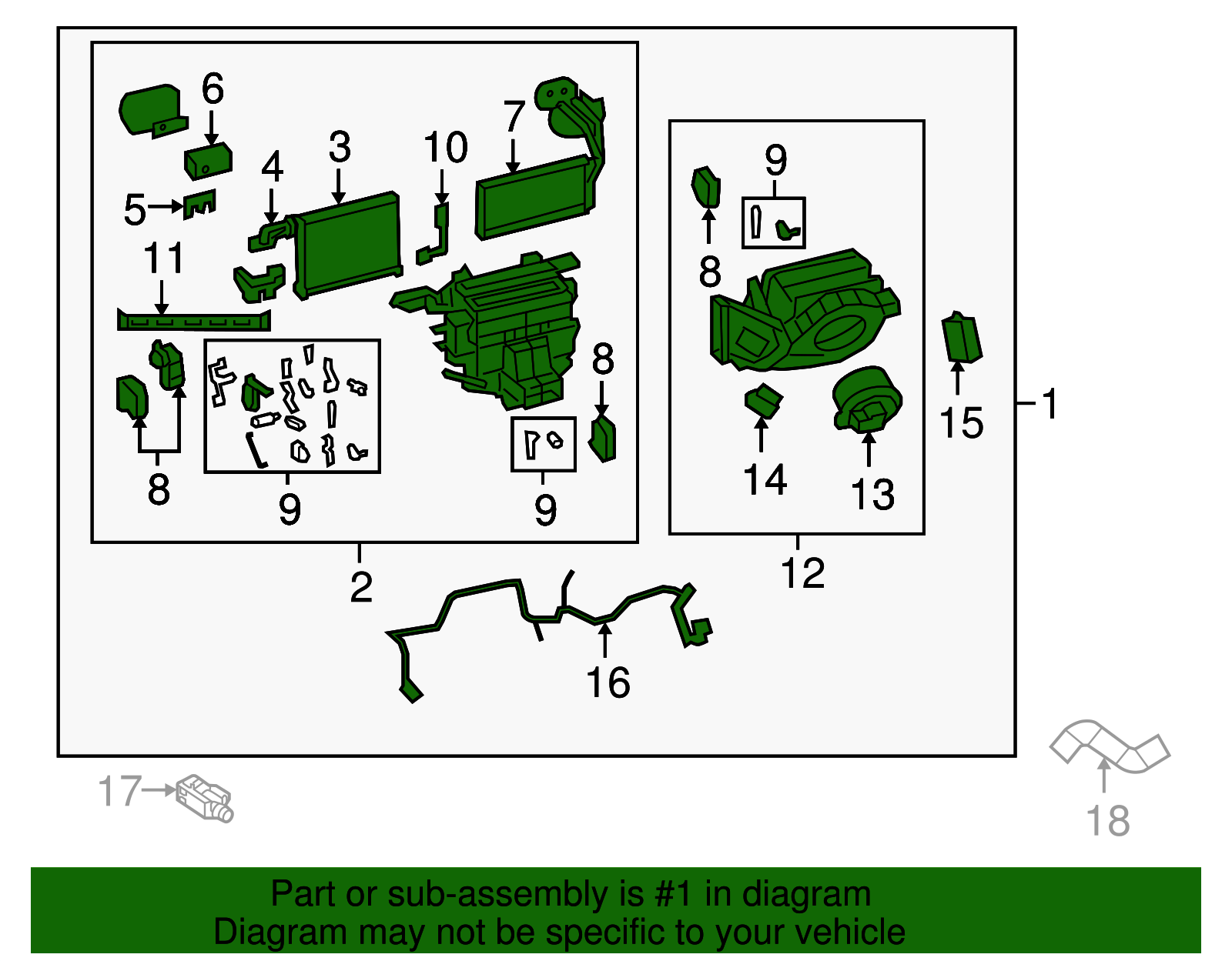 OEM GM F (S)Module For 2012-2013 Chevrolet Caprice - Part No. 92256543 ...