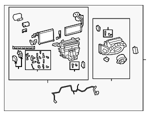 2012-2013 Chevrolet Caprice AC & Heater Assembly 92256543 ...