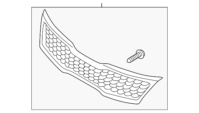 2012-2013 Kia Optima OEM NEW 2012-2013 Kia Optima Chrome Front Upper ...