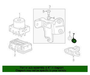 2013-2022 GM Brake Pressure Modulator Valve Cover 95485374 GM ...