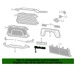 2019-2020 Ram Grille Emblem 68358569AA | TascaParts.com