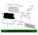 2019-2020 Ram 2500 Grille 68443913AA | TascaParts.com