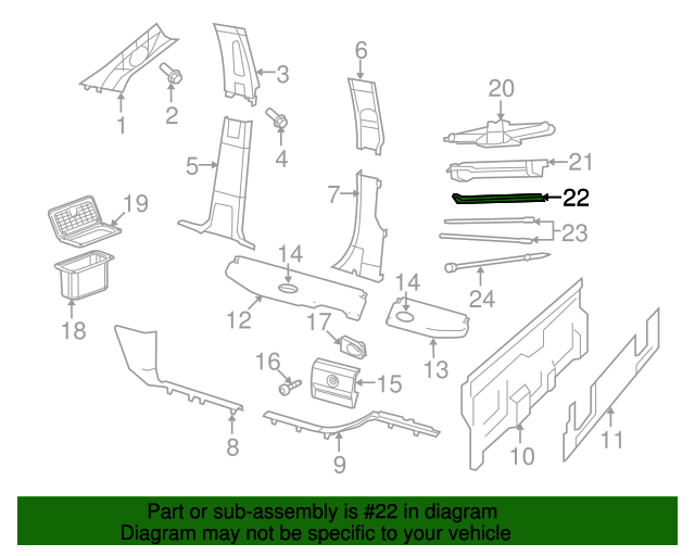 68541122AA - Floor Jack Handle - 2007-2023 Mopar | Mopar Parts Canada