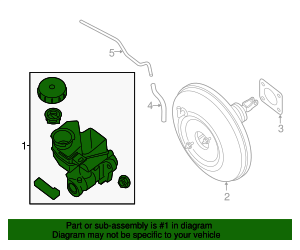 2013-2023 Nissan Master Cylinder 46010-3TA1B | Sullivan Brothers Nissan