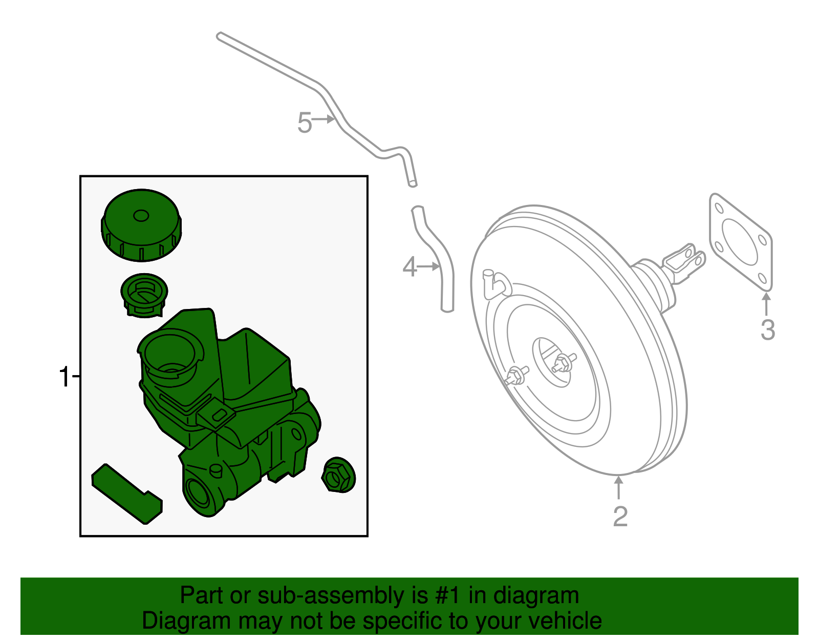 2013-2023 Nissan Master Cylinder 46010-3TA1B | Melloy Nissan Parts