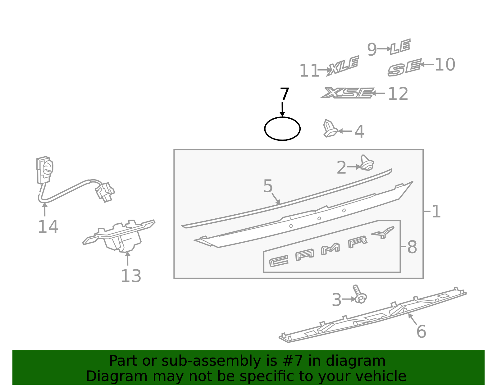 75431-02080 - 2009-2024 Toyota - Emblem | Conicelli Toyota