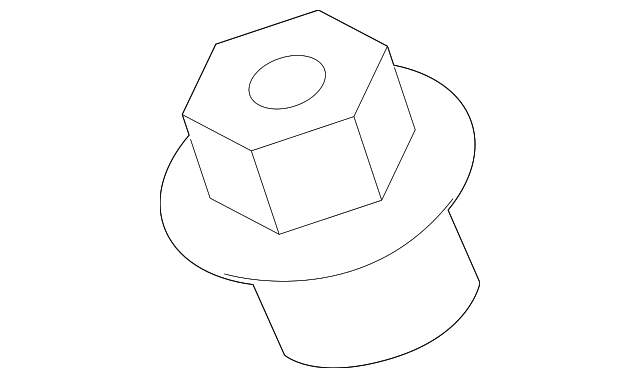 BHN9-50-1K5 - Molding Assembly Pin 2014-2021 Mazda | Florida Mazda Parts