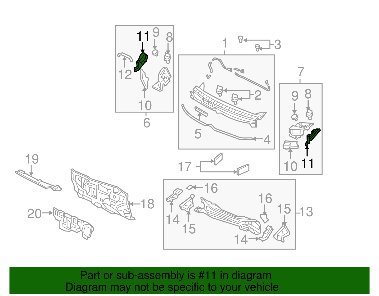 04922-T6N-A01 - Cowl Seal | Genuine Honda Parts