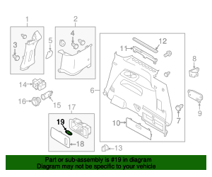 2003-2023 Nissan Bulb 26447-AL500 | TascaParts.com