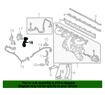 11538611277 - 2016-2020 BMW Engine Coolant Hose (11-53-8-611-277) | BMW ...