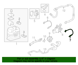 2010-2017 GM Heated Oxygen Sensor 12656543 GM | GMPartsDirect.com