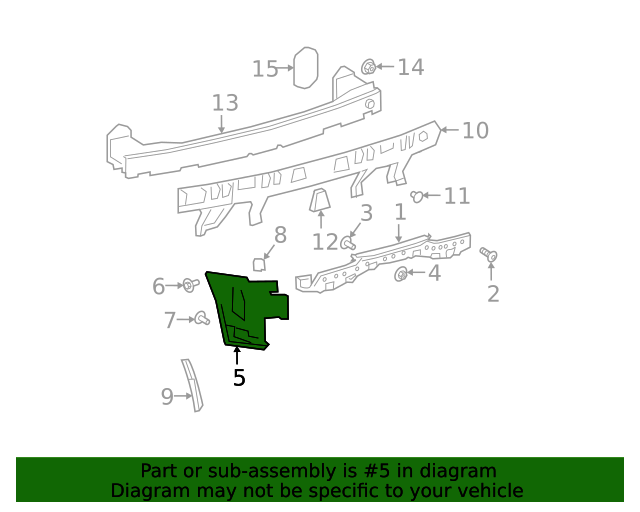 2020-2023 Toyota GR Supra Side Support 52155-WAA01 | Toyota Parts Center