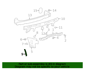 2020-2024 Toyota GR Supra Lower Retainer 52567-WAA01 | Toyota Parts Center