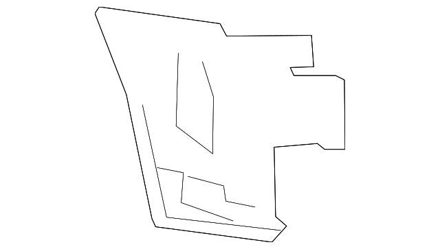 2020-2023 Toyota GR Supra Side Support 52155-WAA01 | Toyota Parts Center