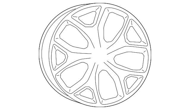 2018-2021 Dodge Wheel 6MN94RNWAA | TascaParts.com