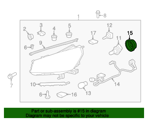 2003-2017 GM Headlamp Bulb Access Cover 12335547 GM | GMPartsDirect.com