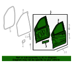 2020-2024 GM Door Shell 86813356 GM | Flow Automotive Center ...