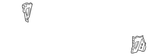 57218-42010 - Fender Gusset - 2001-2005 Toyota RAV4 | Toyota Parts ...