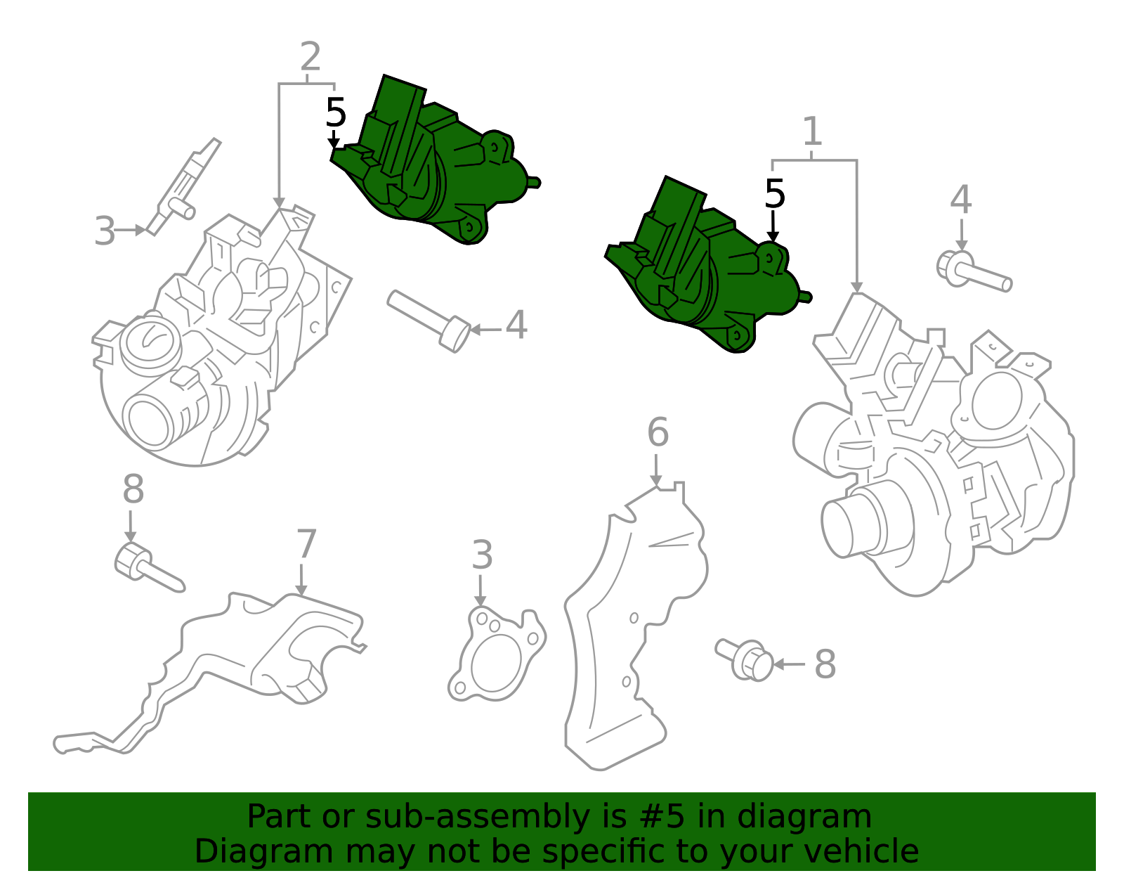 Genuine OEM Ford Part - By-Pass Control Valve RL3Z-9G488-A | Genuine ...